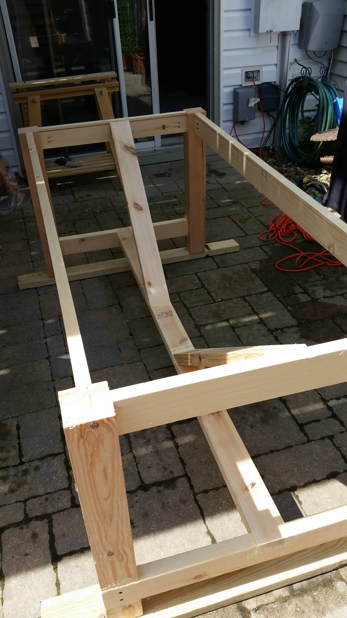 Build Your Own Farmhouse Table | Living Low Key