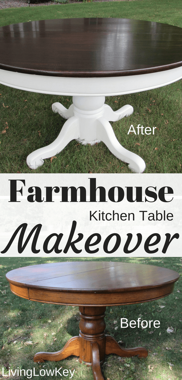 DIY Farmhouse Table: Turn Your Table Into A Farmhouse Table
