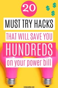 Cut Your Electric Bill In Half (With These 20 Genius Hacks)