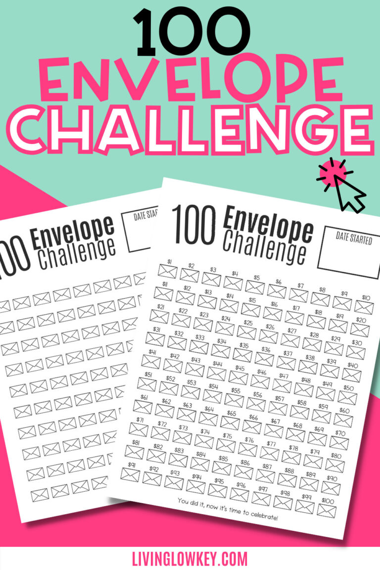How to Do the 100 Envelope Challenge (Free Printable Included)